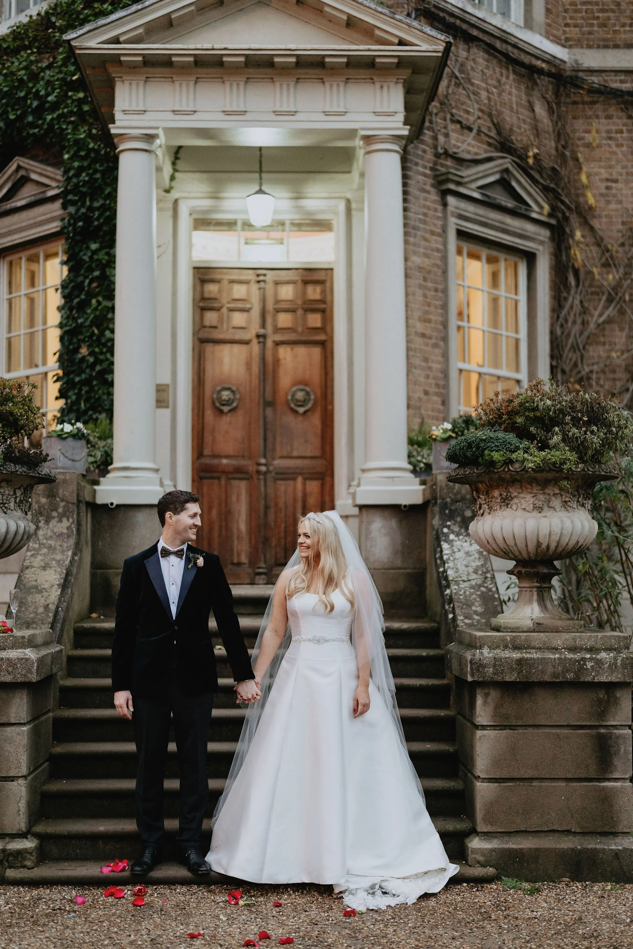 Festive Winter London Wedding at Hampton Court House — AMW Events