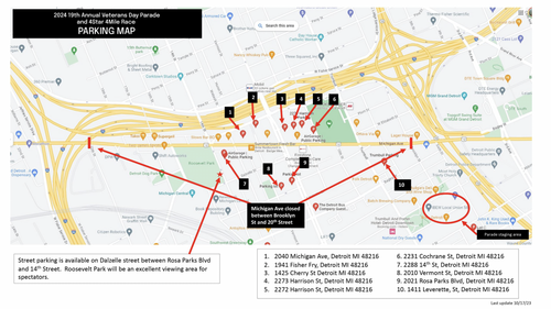 Parade Registration — Detroit Veterans Day Parade and 4Star 4Mile Race