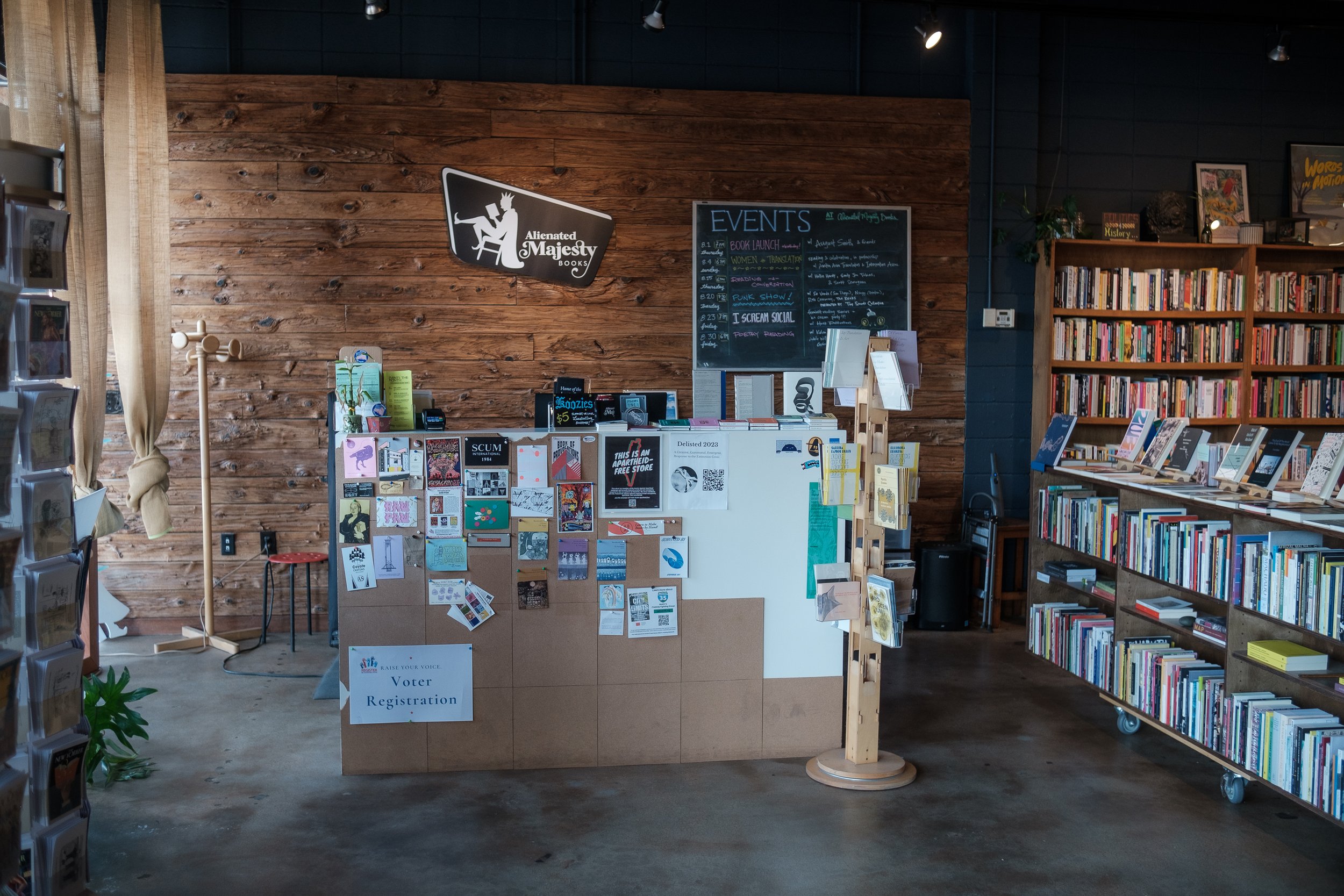 Alienated Majesty Books — Austin Texas Book Trail