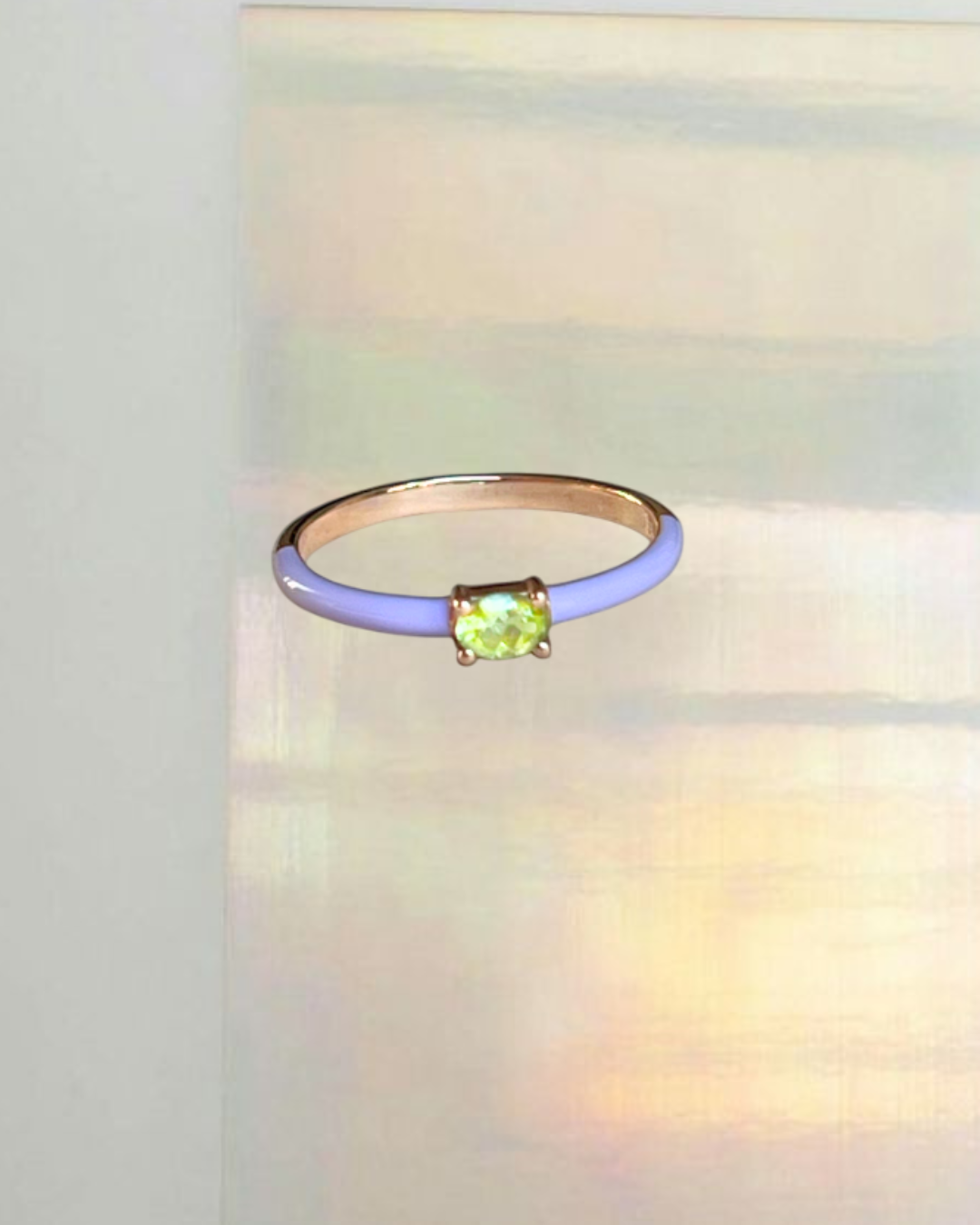 Bijoux en or rose 18K, pierres précieuses et pierres fines colorées ...