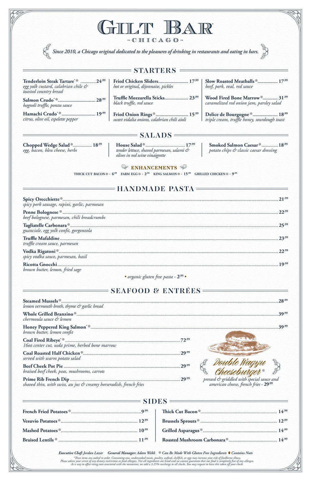 Food & Drink — Gilt Bar | Chicago