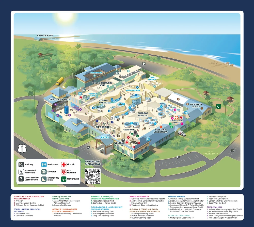 Campus Map — Loggerhead Marinelife Center Volunteer Portal