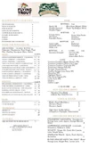 Menus — The Flying Trout