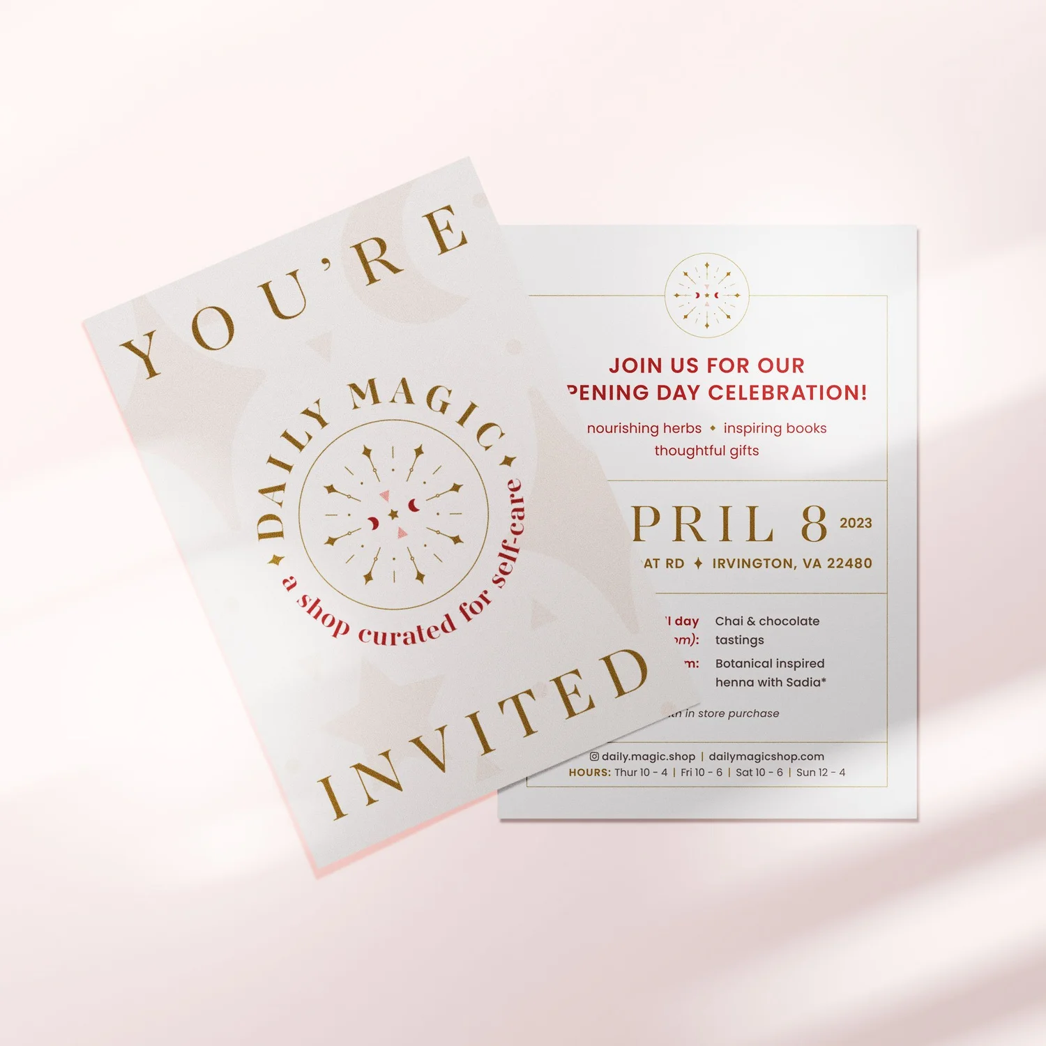 Daily Magic | Brand Identity and Logo for Jewelry Maker — Amp'd Designs