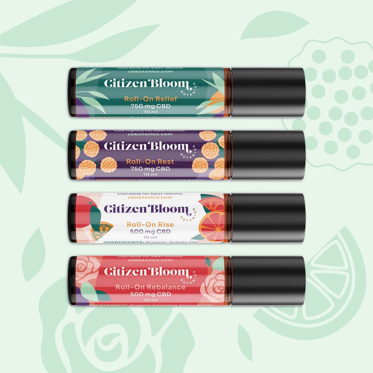 Citizen Bloom Botanics | Branding and Packaging for CBD Skin Care ...