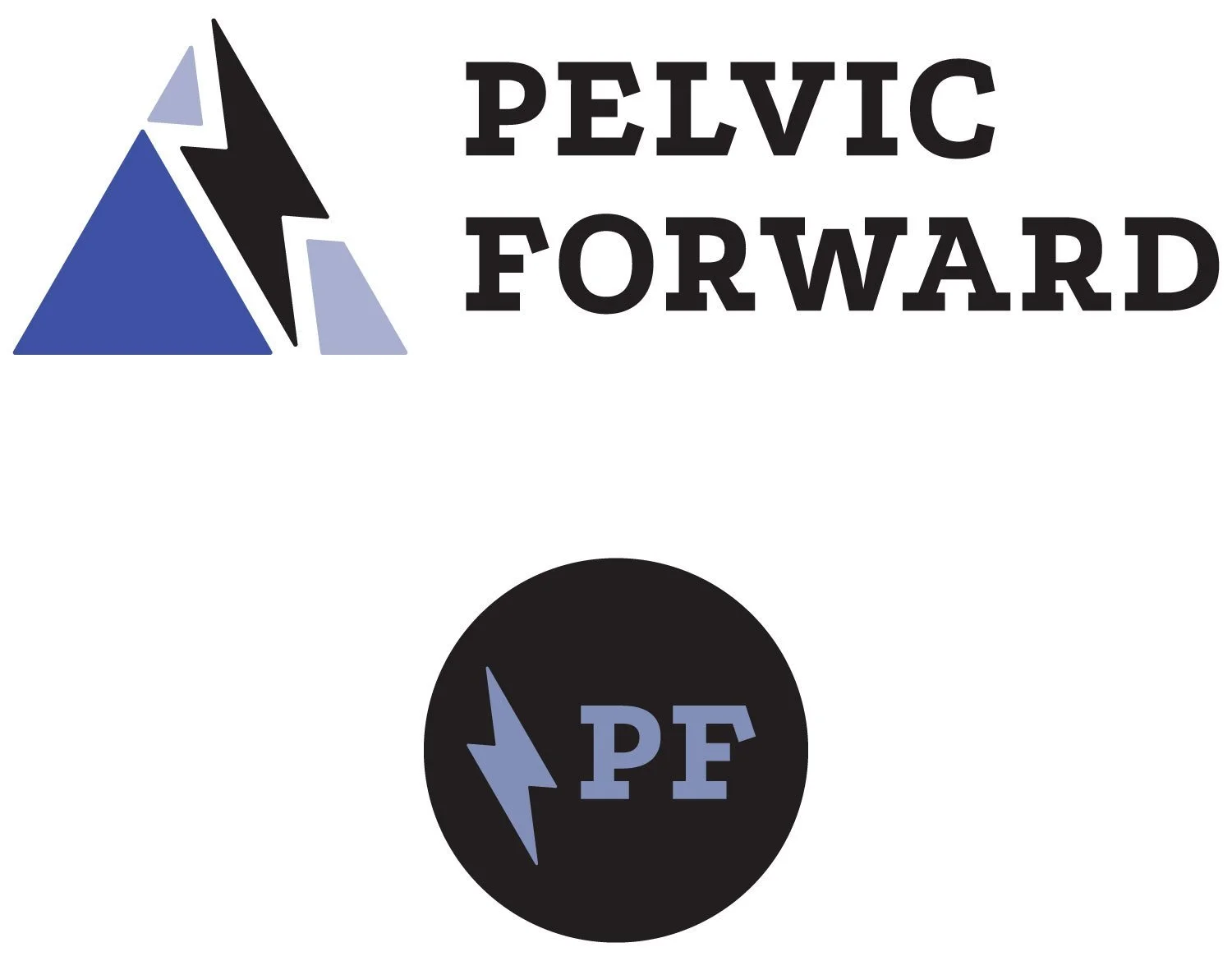 Logo Design Process and Case Study – Pelvic Forward Physical Therapy ...