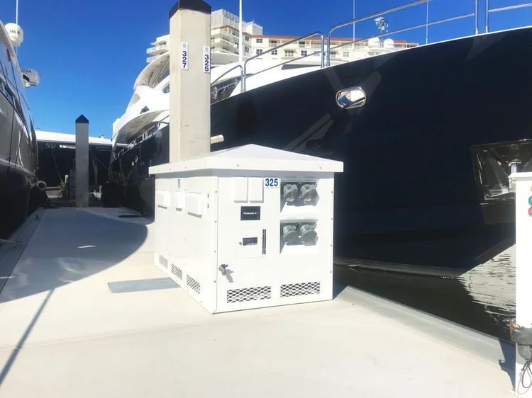 Dockside Power | Marine Power Pedestals for Marinas and Boats