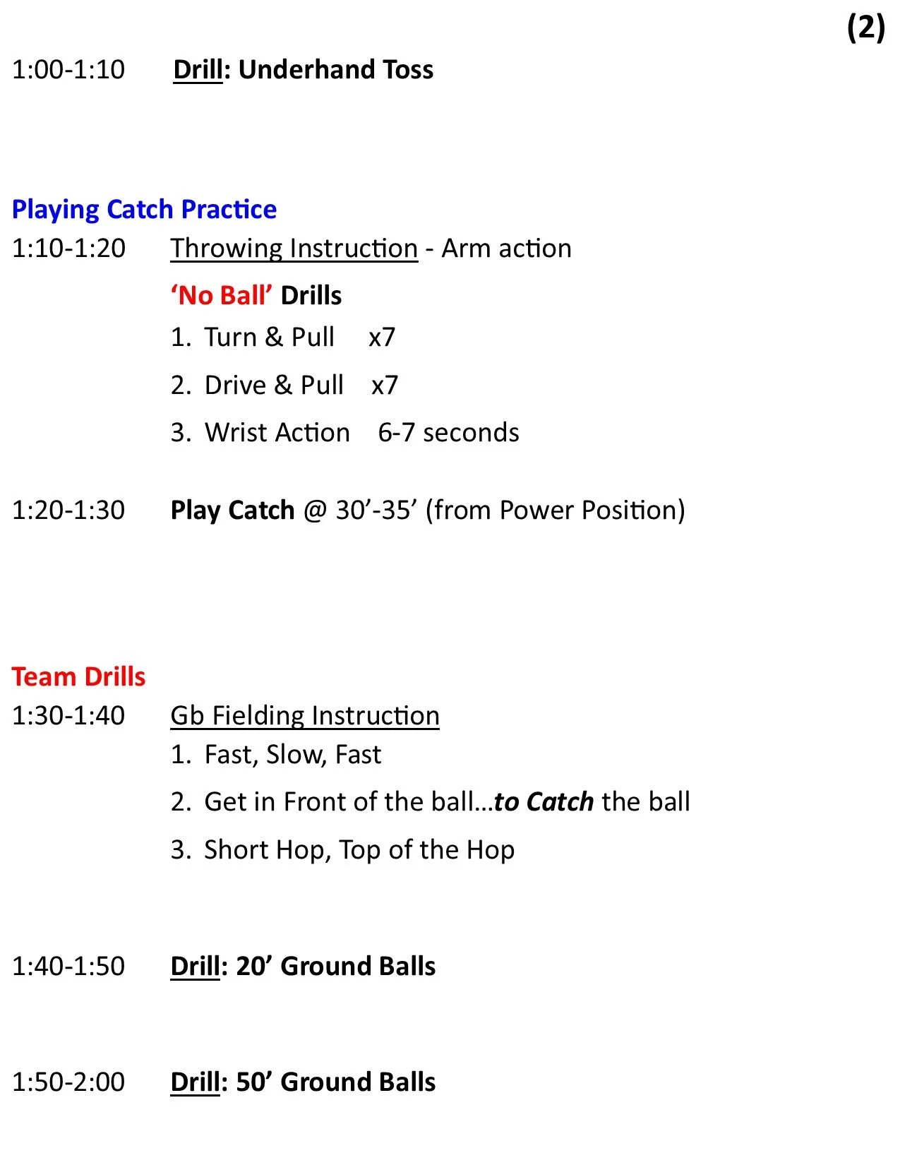 #1 (10-12) — Baseball Positive