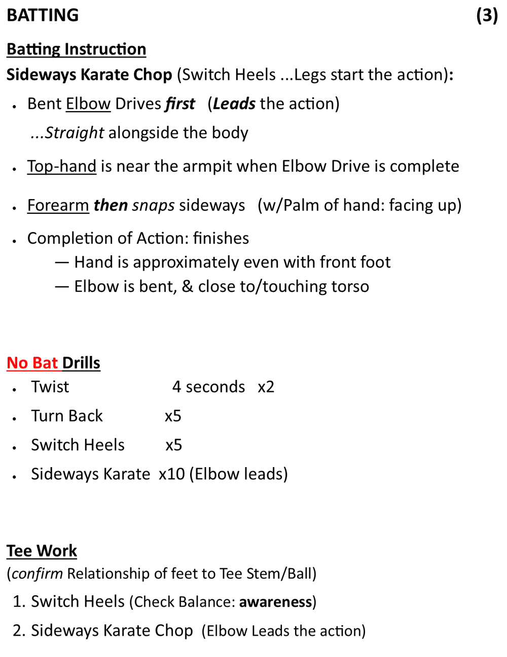 #3 (10-12) — Baseball Positive