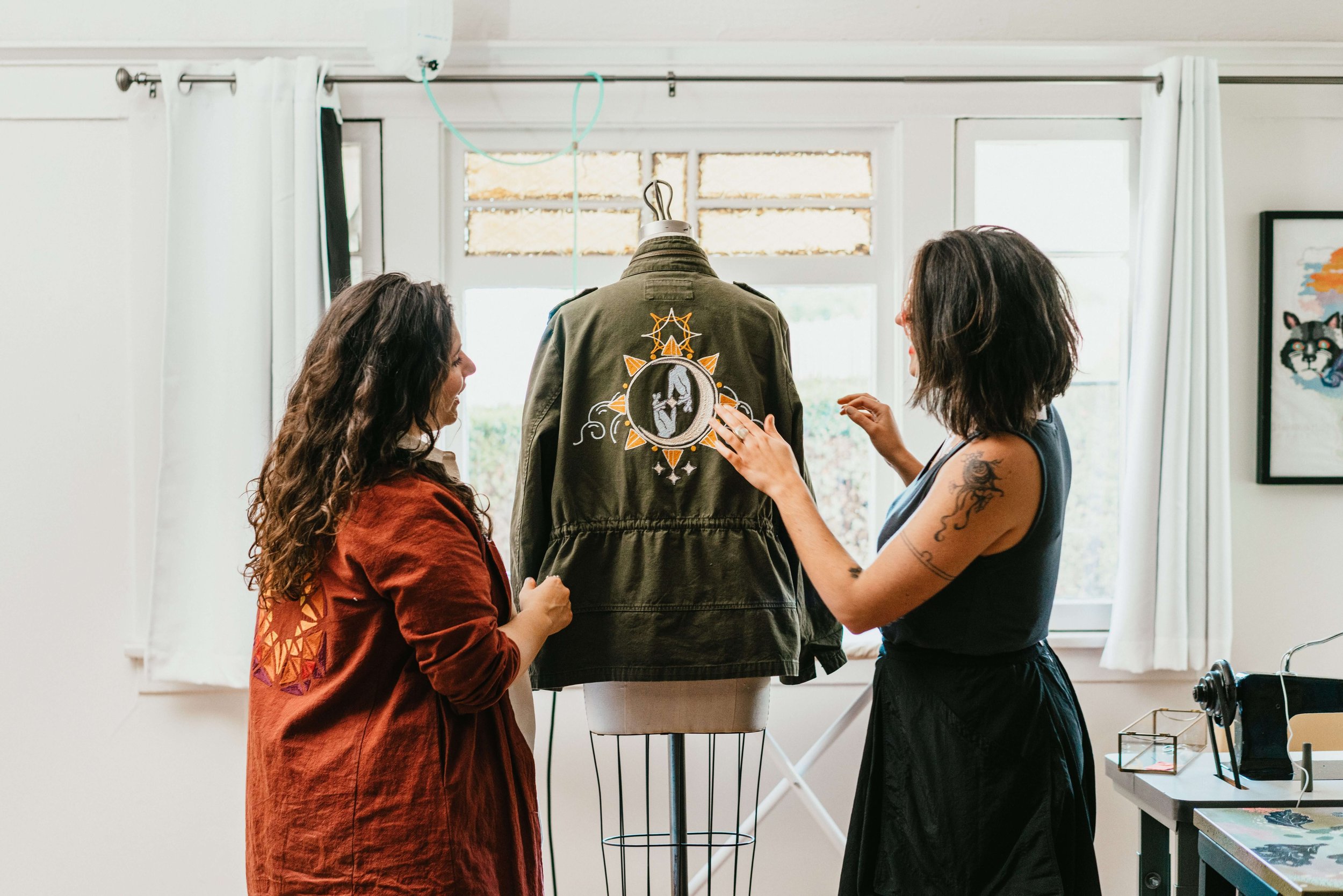 Custom Embroidery — Psychic Stitch