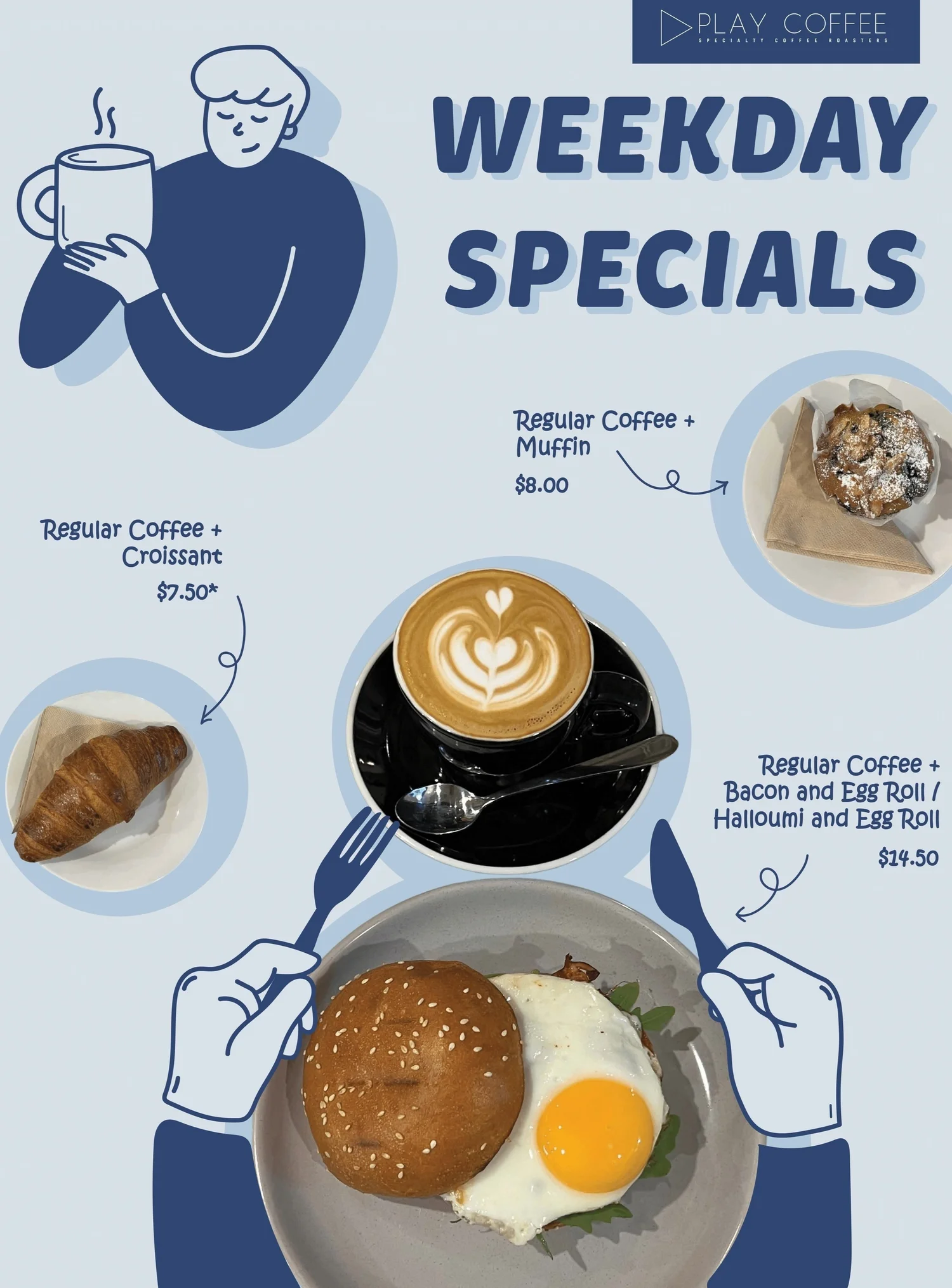 Specials poster — BY LISA KNIGHT
