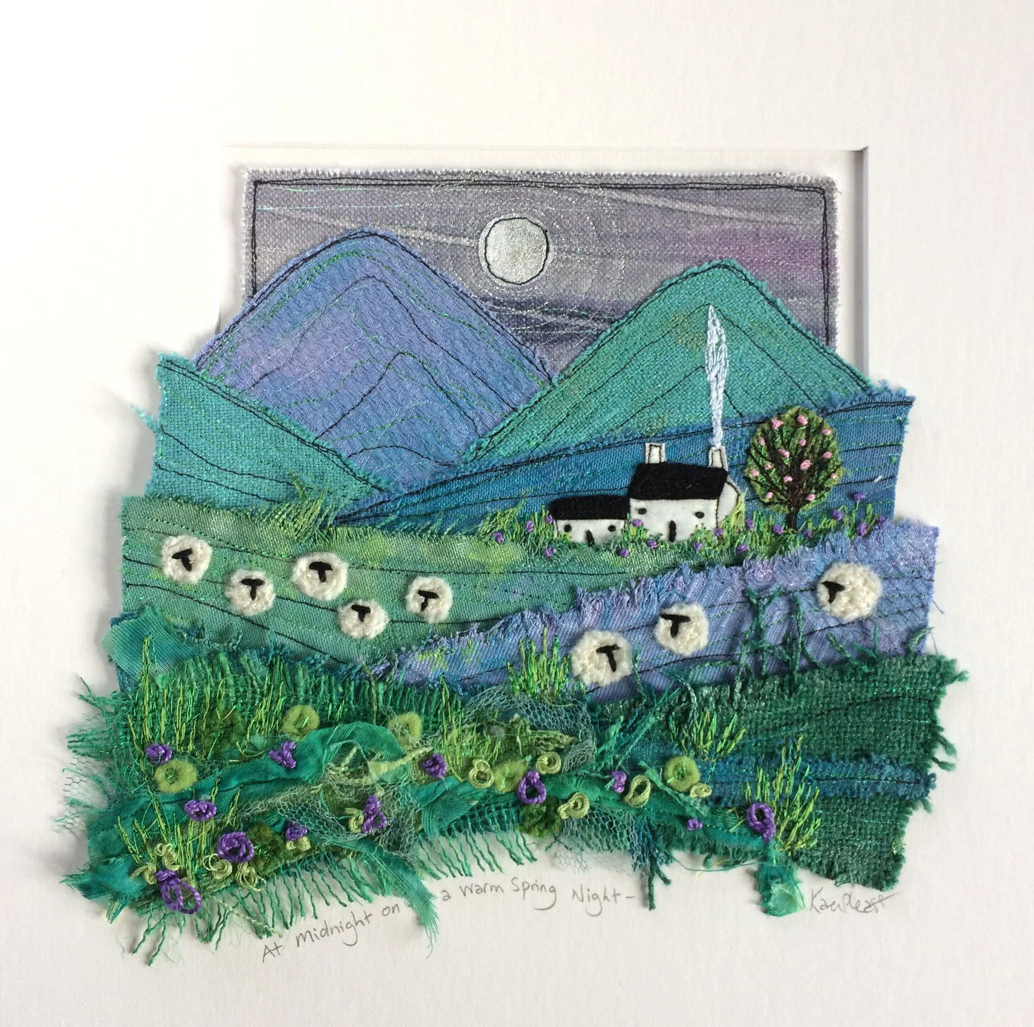 Landscape & Cottages — Karen Pleass Textile Artist