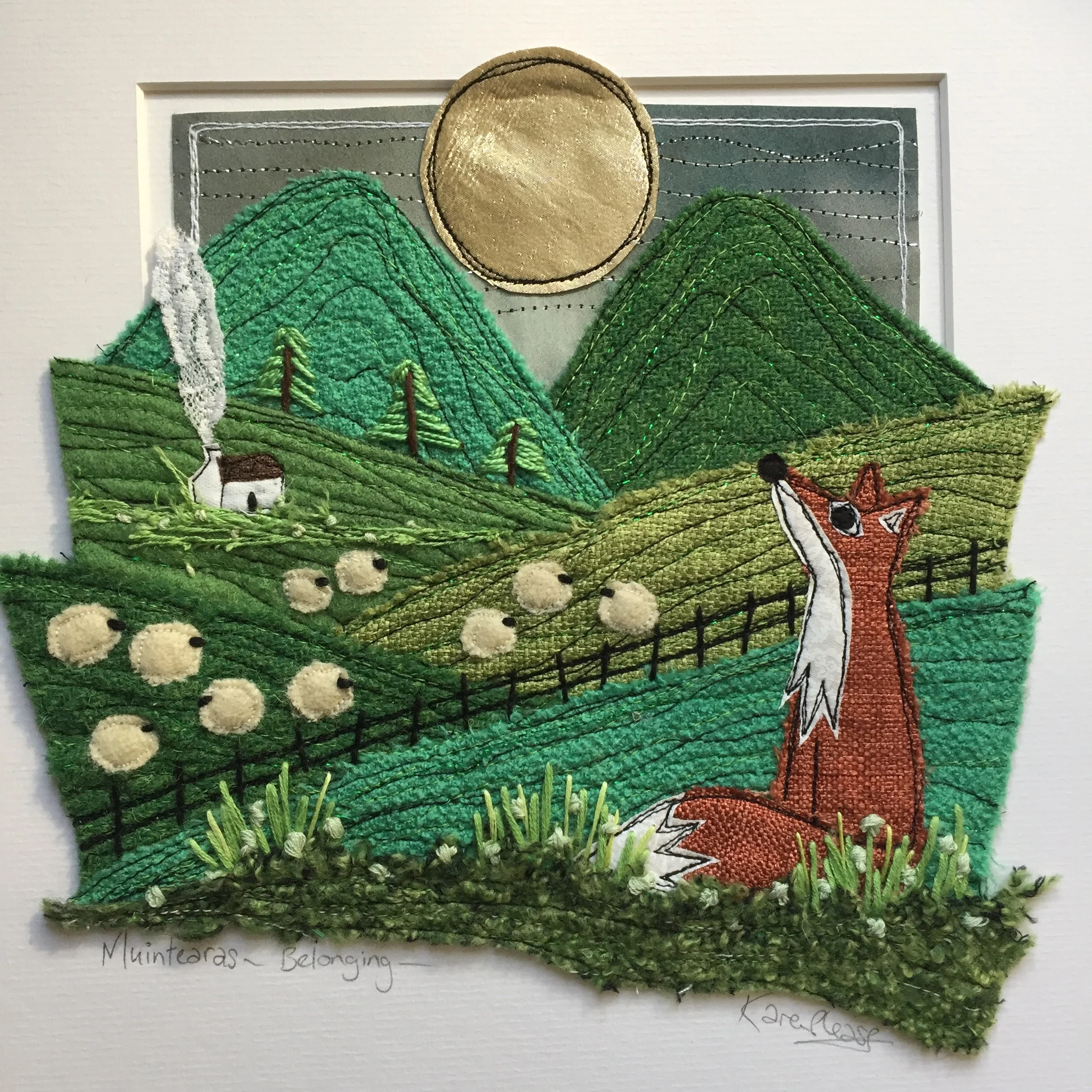 Bird & Animal Art — Karen Pleass Textile Artist
