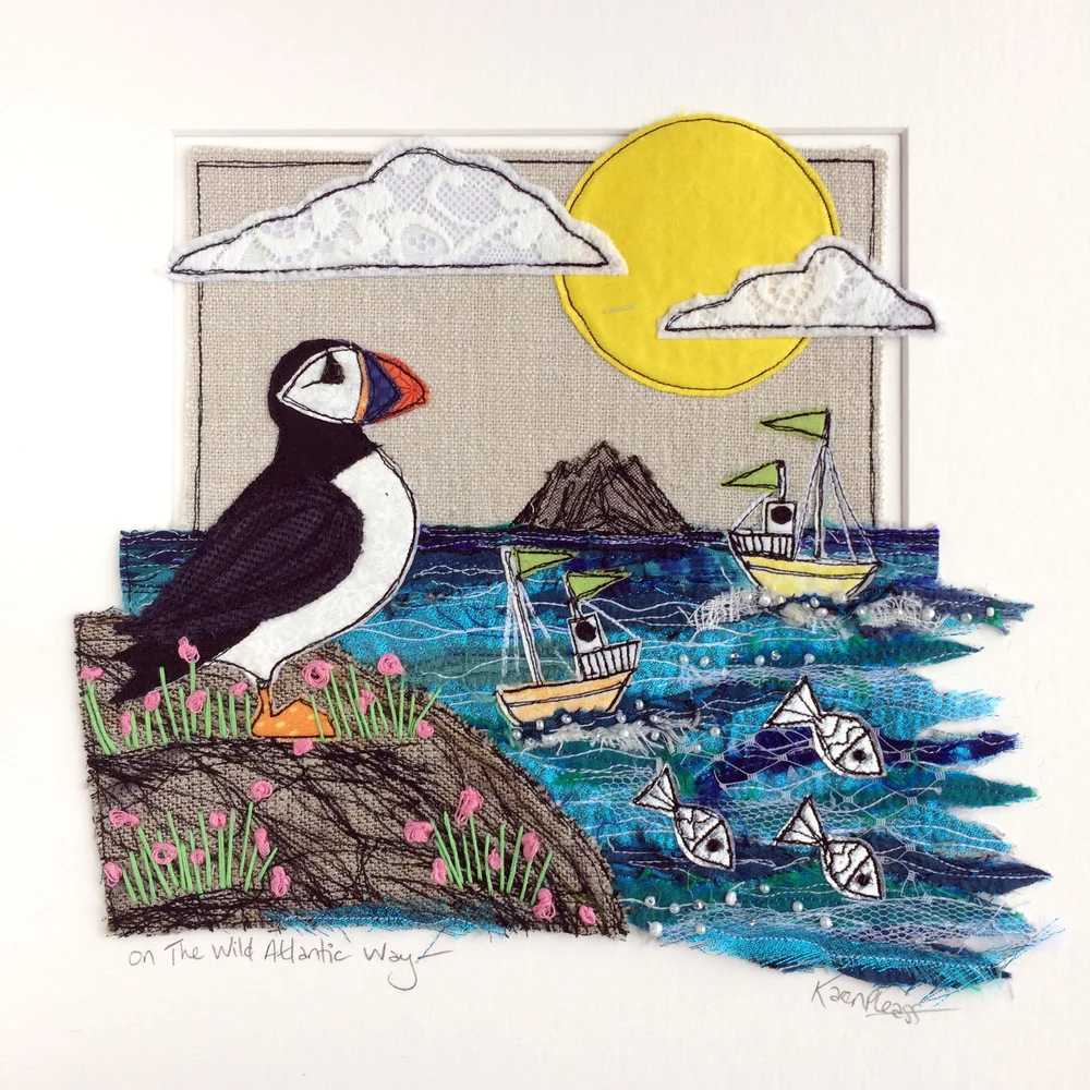 Bird & Animal Art — Karen Pleass Textile Artist