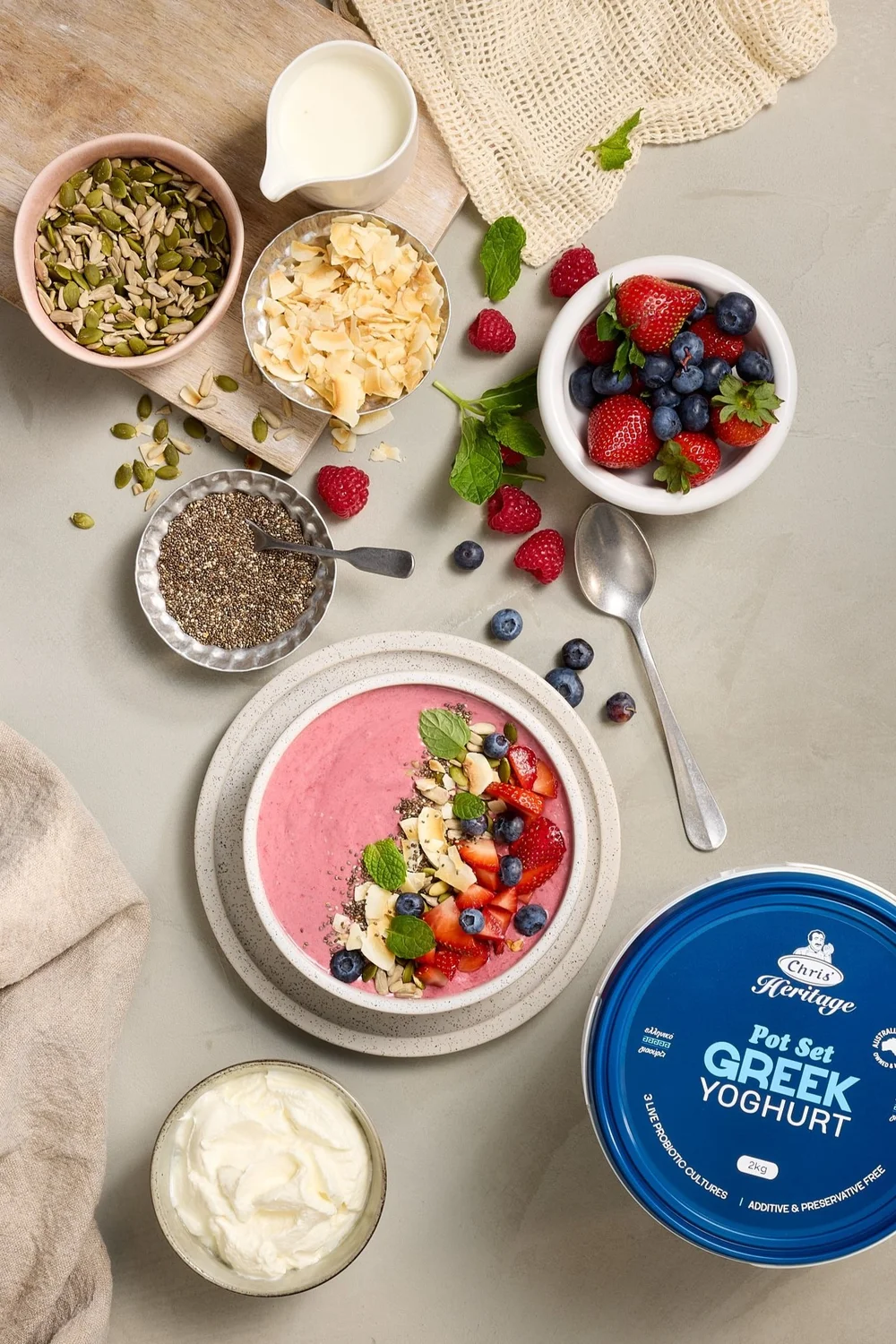 Greek Yoghurt Smoothie Bowl — Chris' Foods