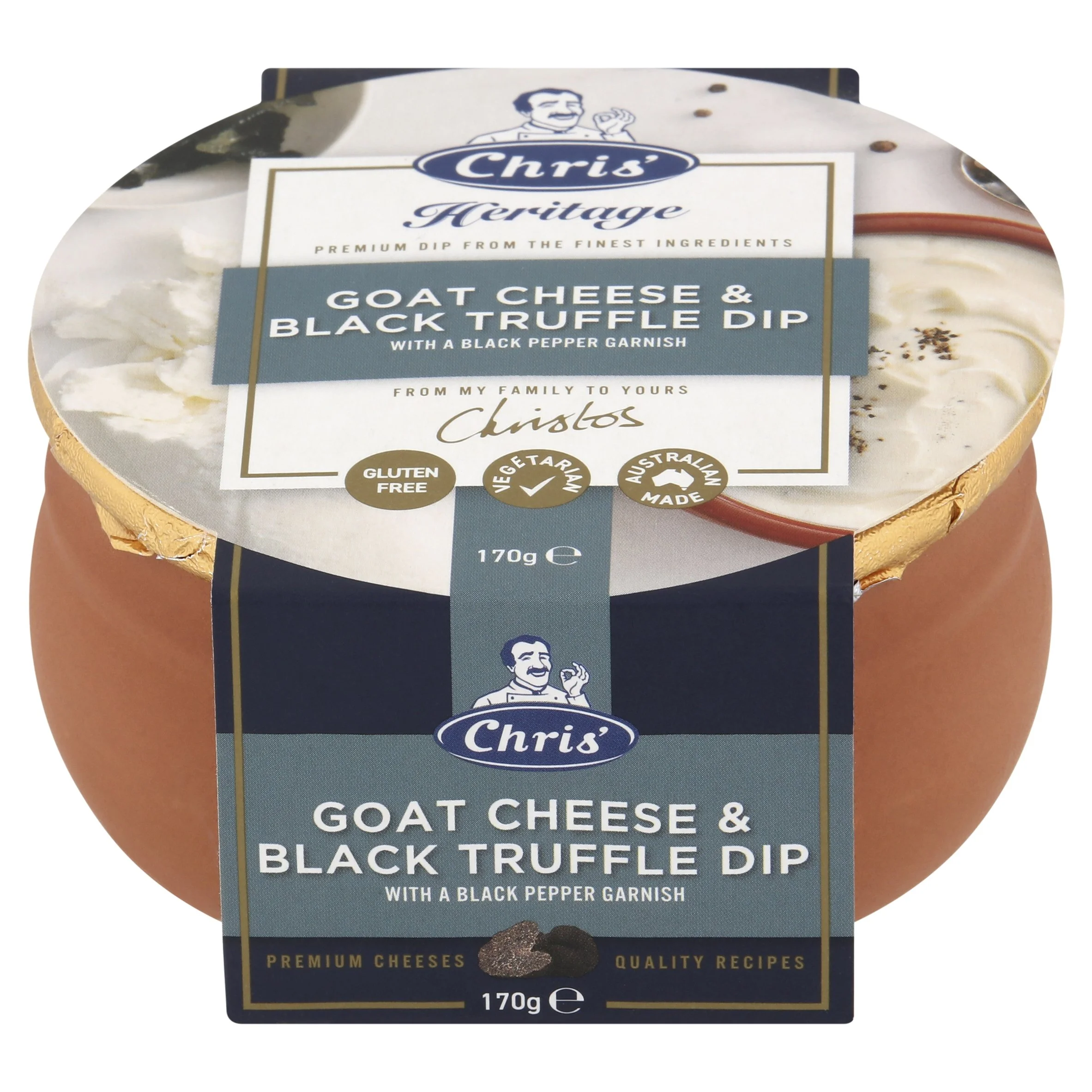 Goat Cheese & Black Truffle Potato Pizza — Chris' Foods