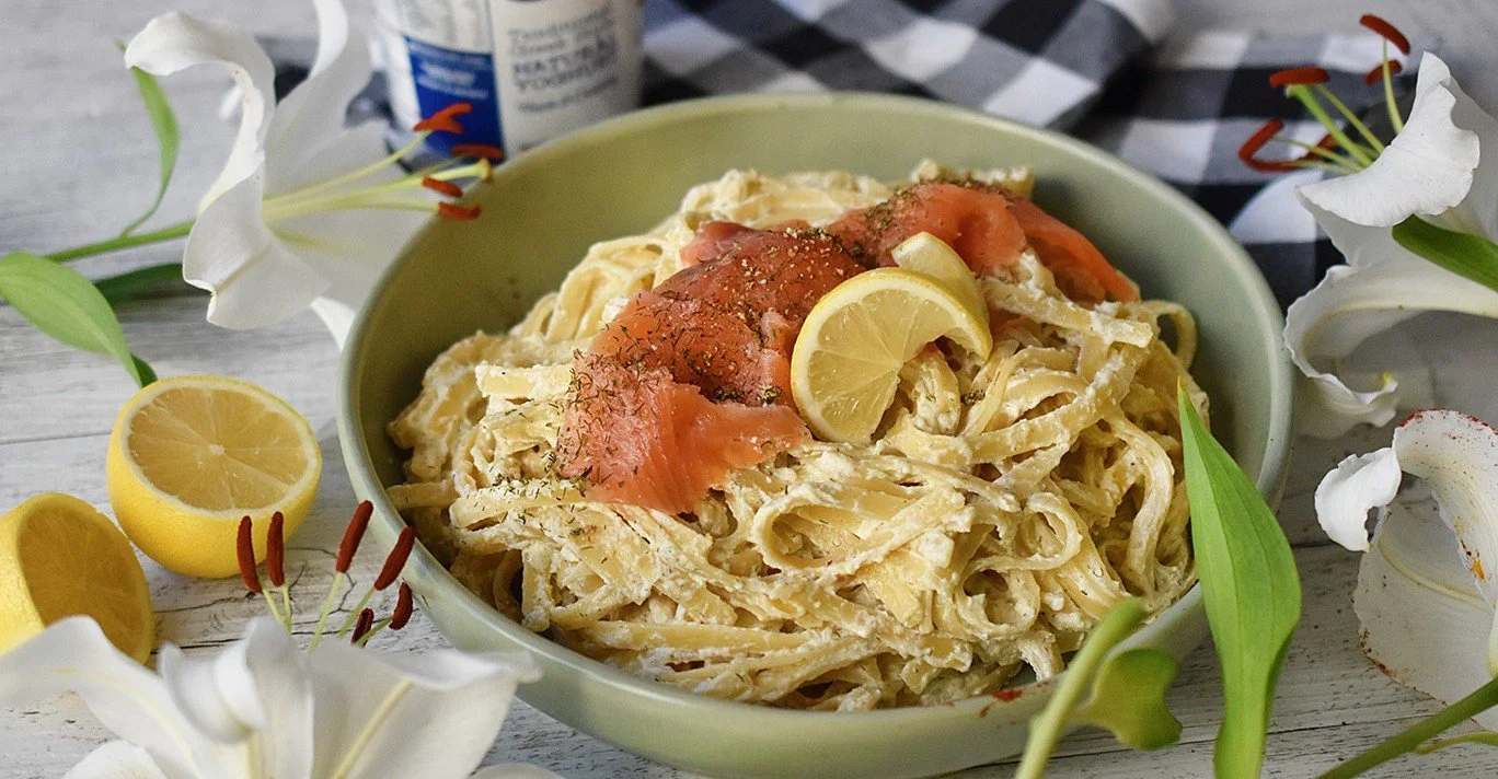Creamy Lemon Pasta with Smoked Salmon — Chris' Foods