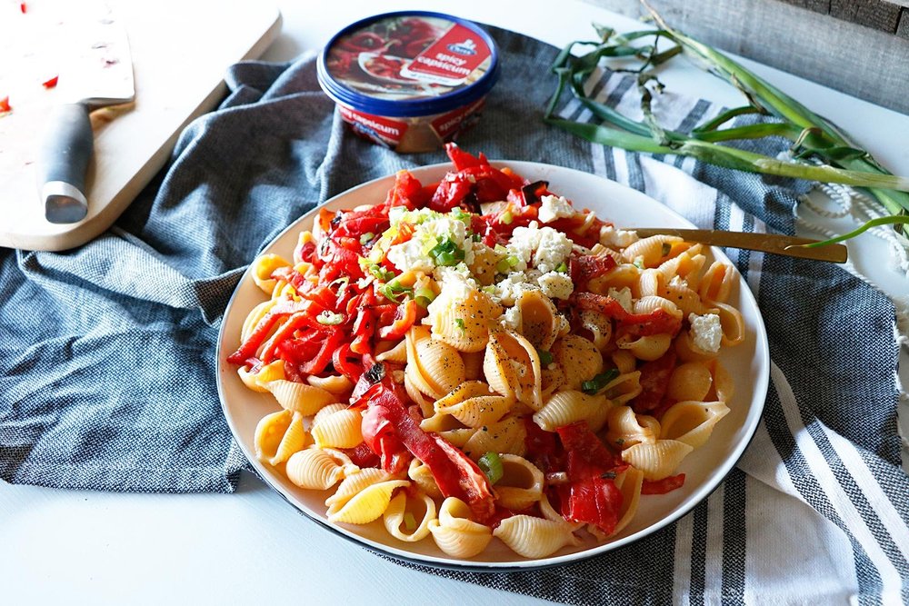 Spicy Capsicum Pasta Salad — Chris' Foods