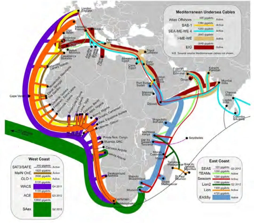 Wired and Wireless: The Fibre Optic and Satellite Infrastructure ...