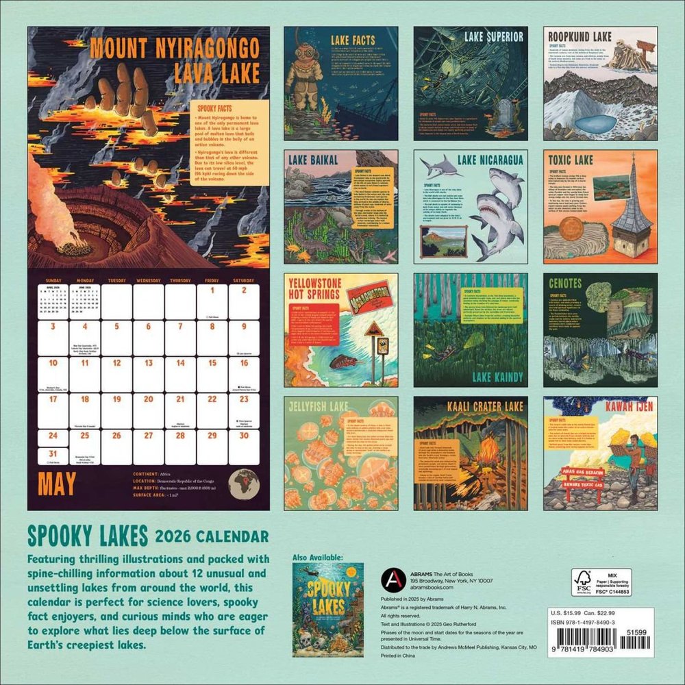 Spooky Lakes Books — Geo Rutherford