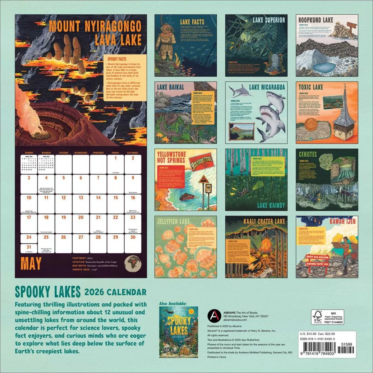Spooky Lakes Books — Geo Rutherford