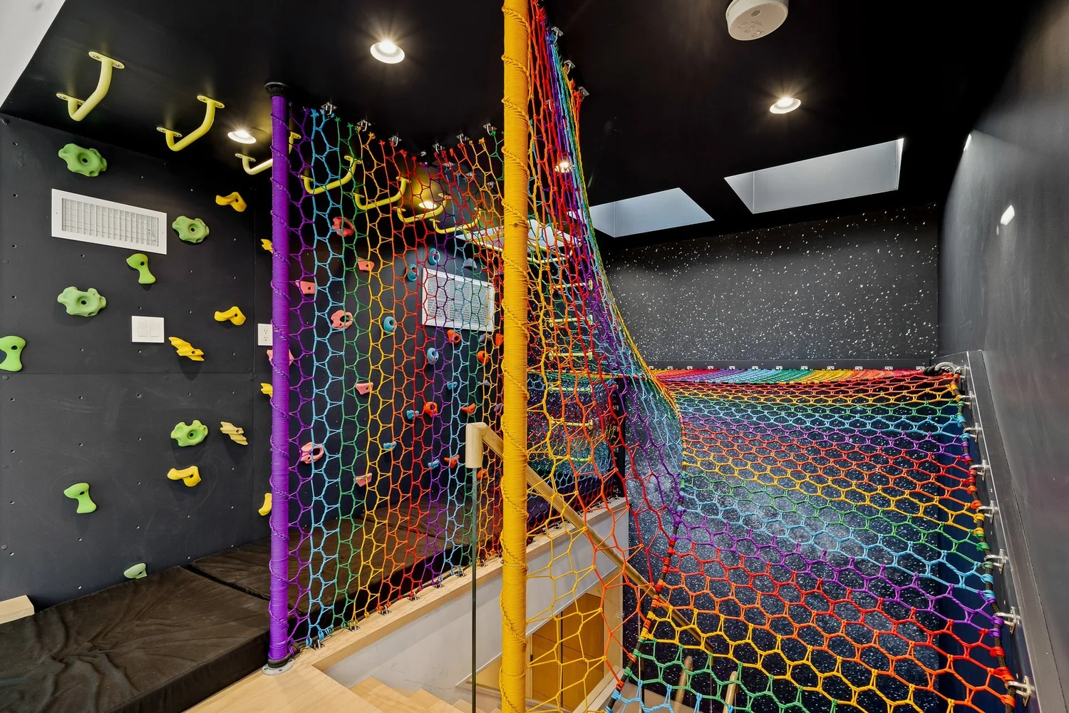 Indoor Loft Nets, Playroom Nets & Ninja Gym Nets | Treenet Collective ...