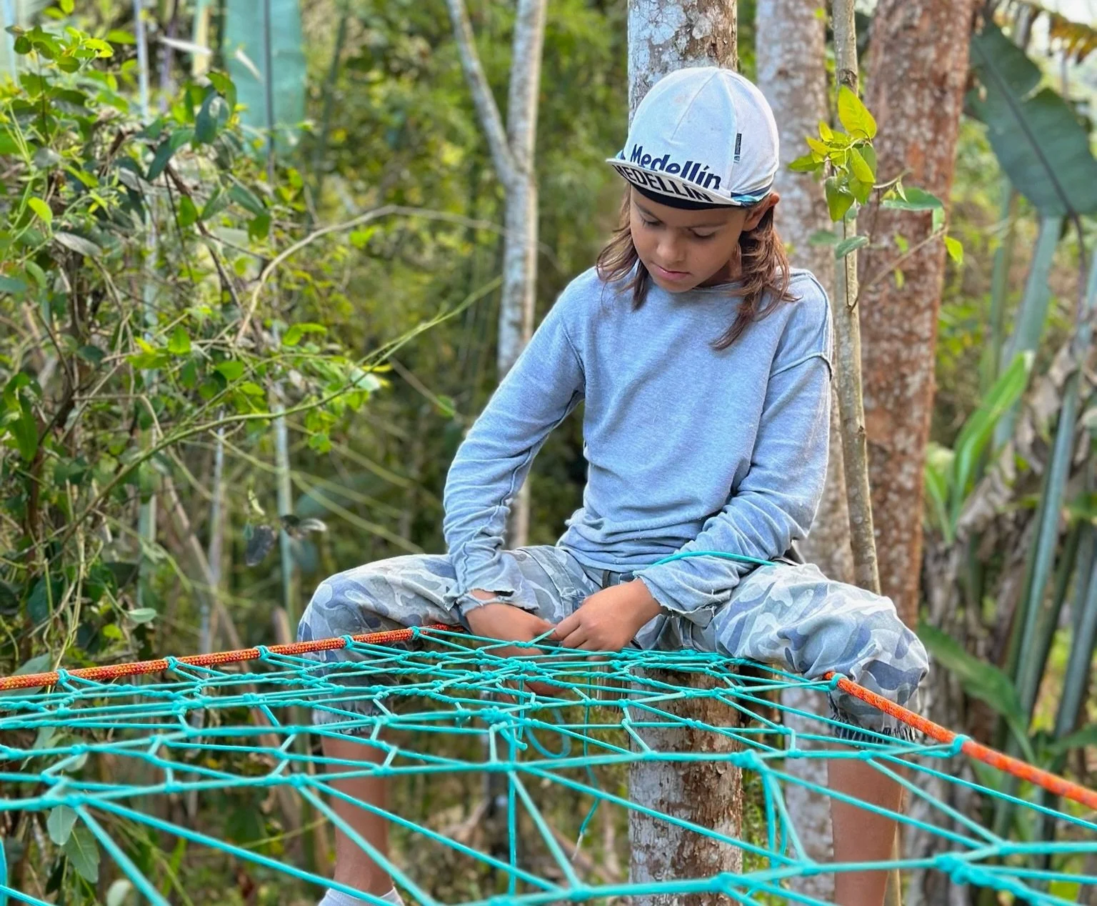 DIY Treenet Course | Build Your Outdoor Play Net — Treenet Collective