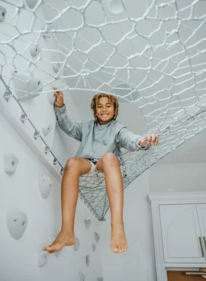 Indoor Loft Nets, Playroom Nets & Ninja Gym Nets | Treenet Collective ...