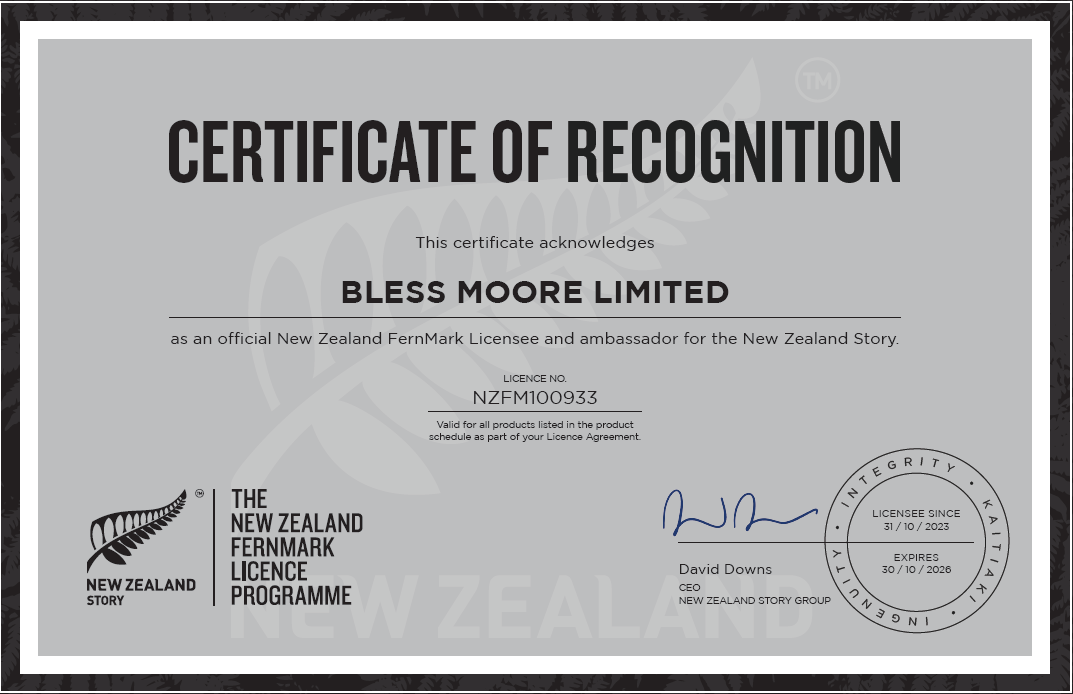 Certifications — Origin Honey