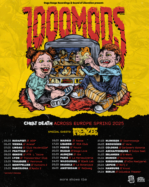 Europe & UK 2025 Tour Dates Announced! — 1000mods - New "CHEAT DEATH ...