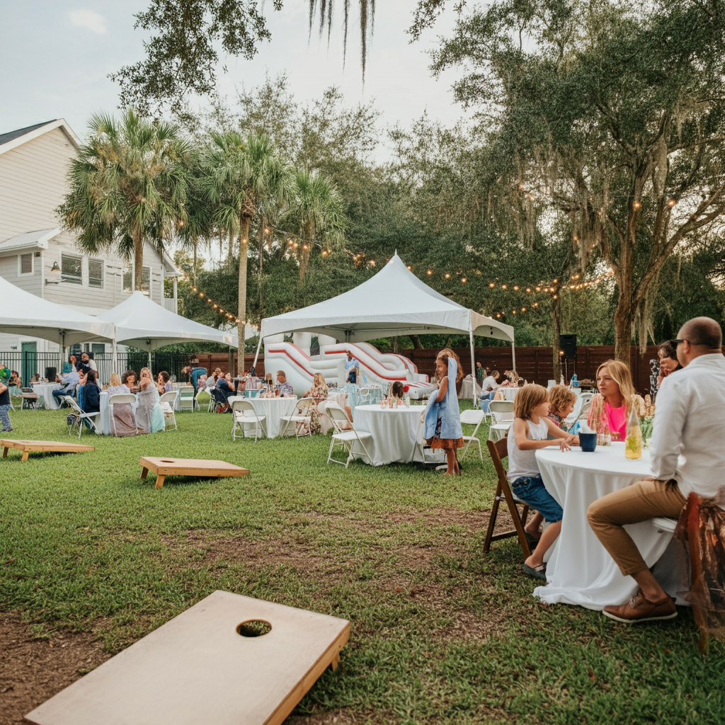 Backyard Party Rentals | Sarasota FL & Gulf Coast — All Event Rental ...