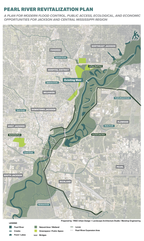 Pearl River Flood Control Project | Jackson, Mississippi — Pearl River ...