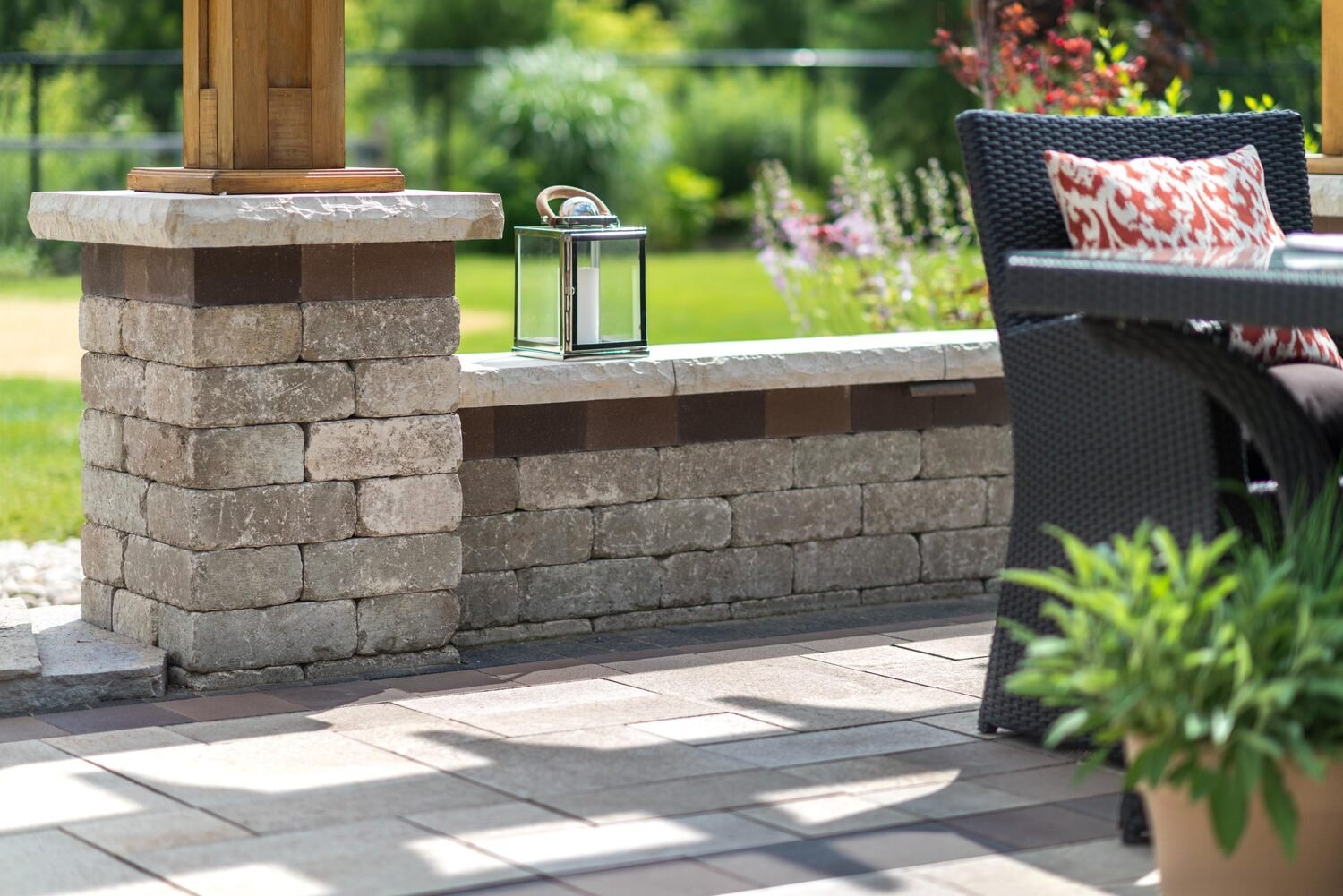Retaining Wall Installation in Appleton, WI | Van Zeeland Nursery ...