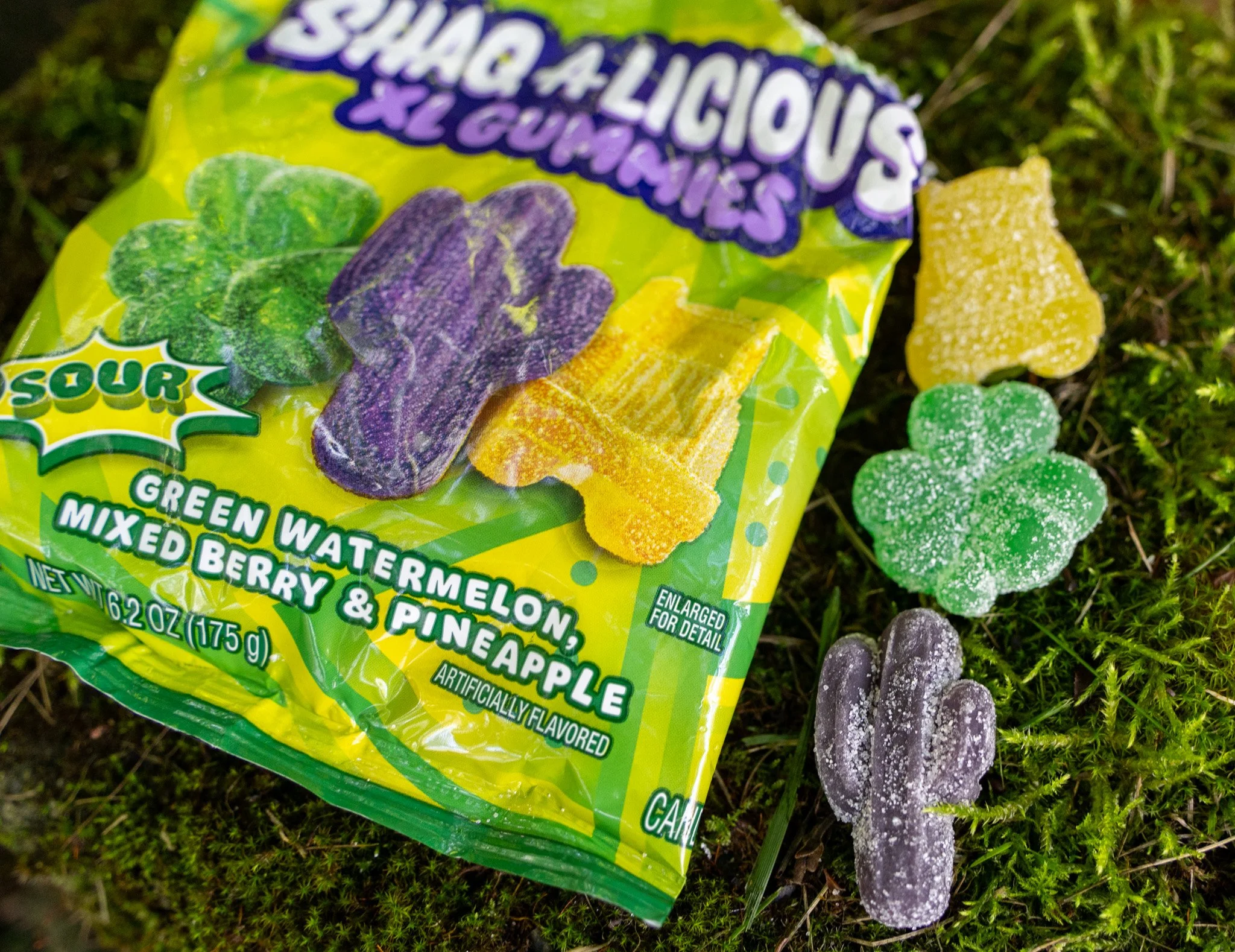 The biggest sour candy snack for mountain biking, straight from Shaq ...