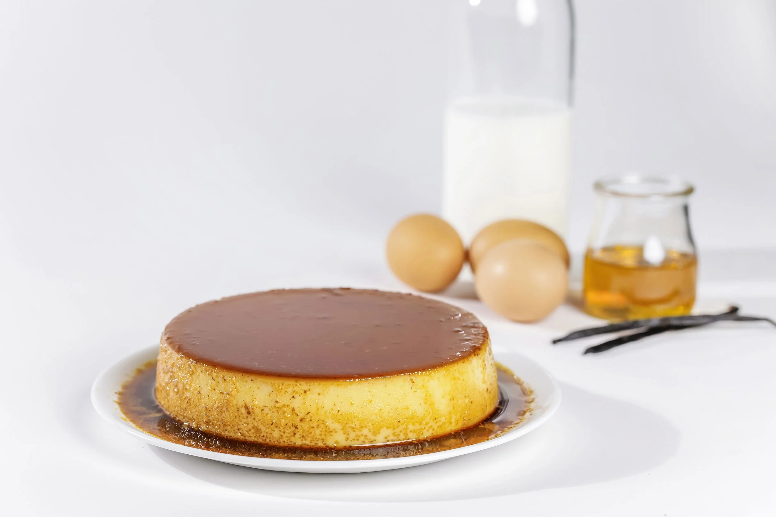 Flan de Vainilla By El Exquisito Sabor — El Exquisito Sabor