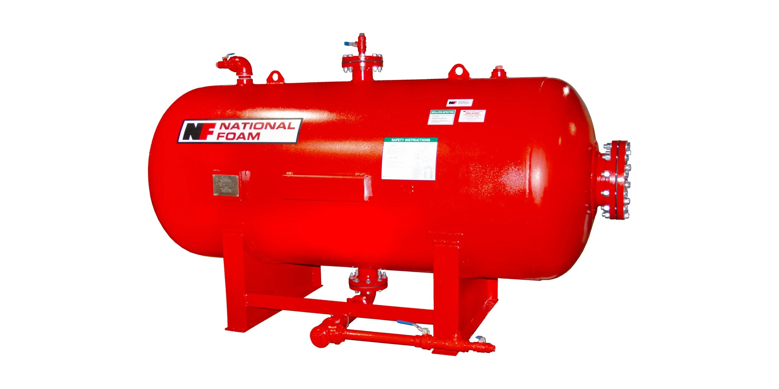 Horizontal Bladder Tank — National Foam