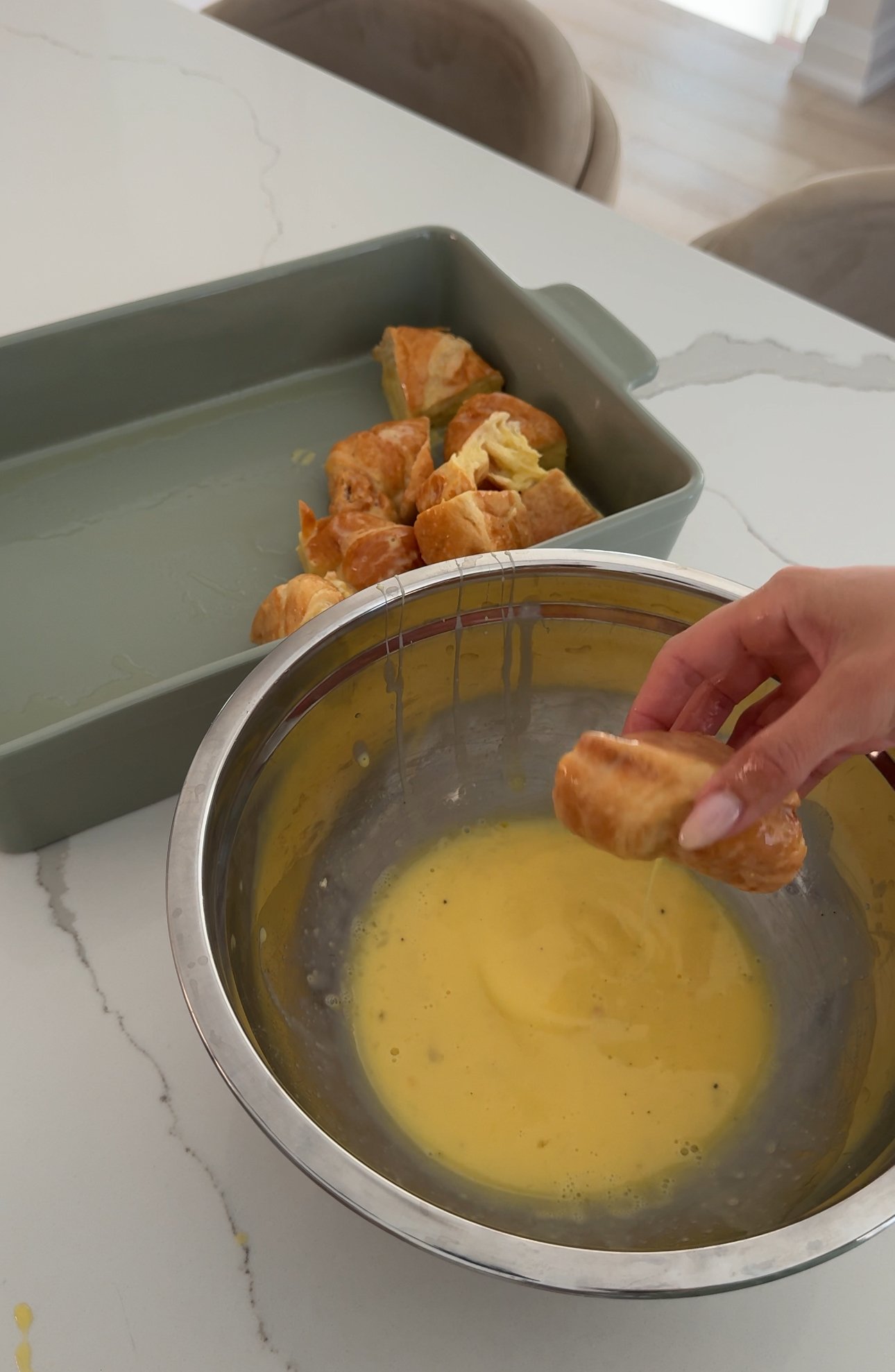 Brie & Ham Croissant Bake — ConVino Board