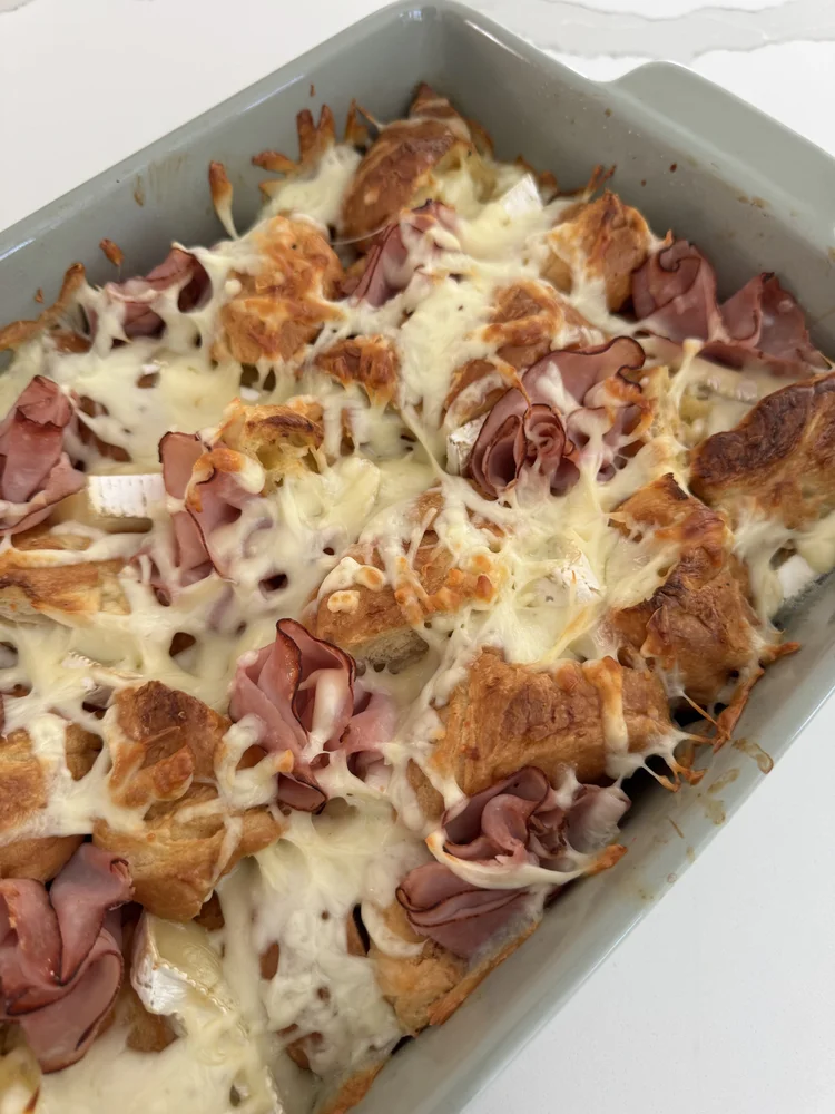 Brie & Ham Croissant Bake — ConVino Board