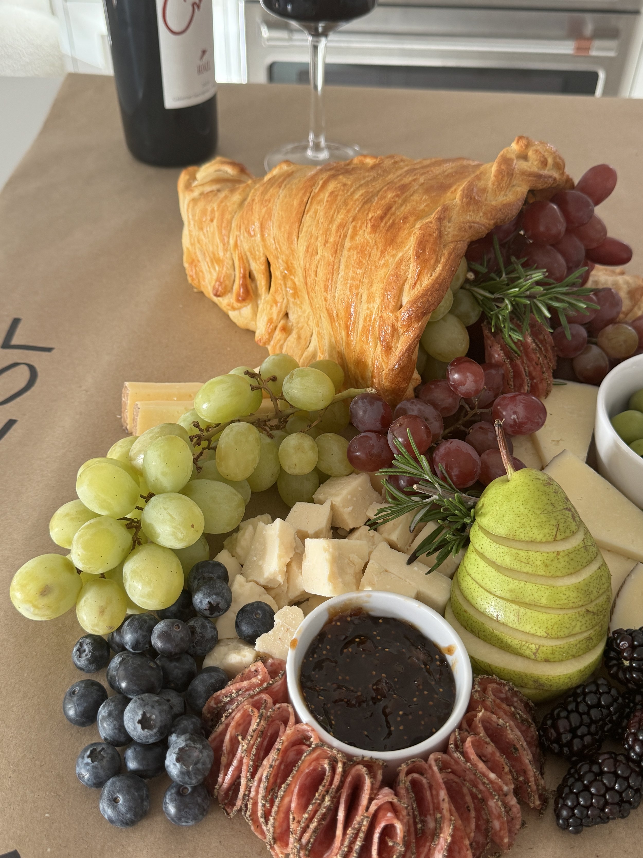 Giant Charcuterie Cornucopia — ConVino Board