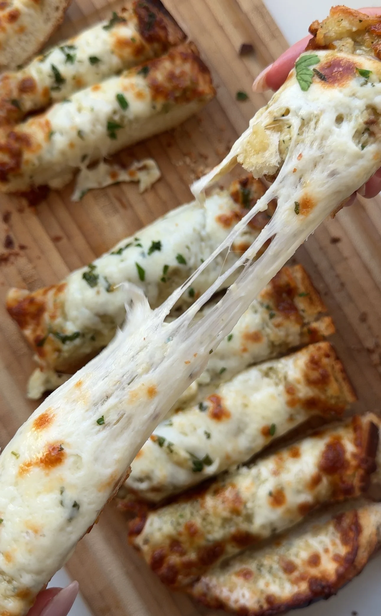 Brie Cheese Garlic Bread — ConVino Board