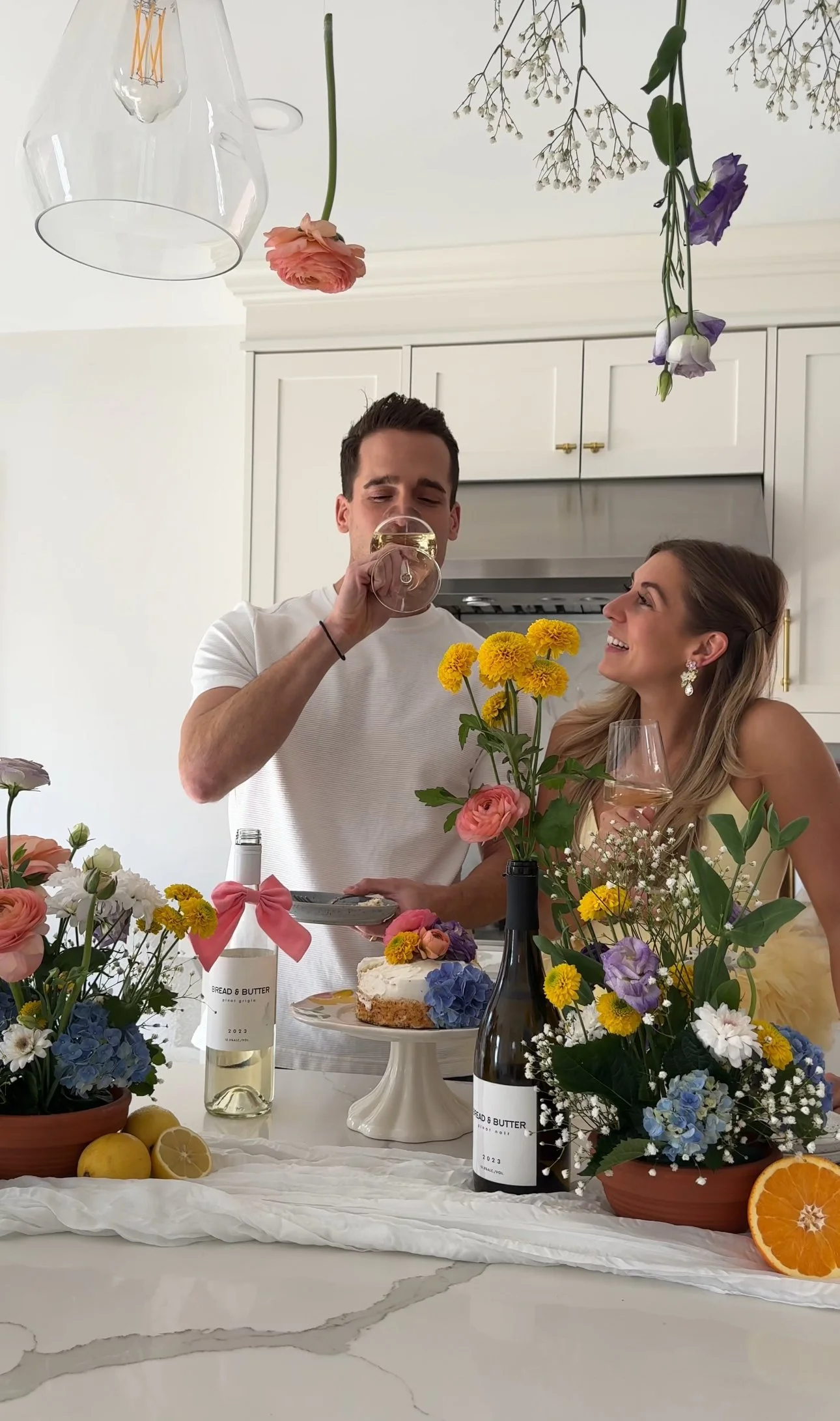 Spring Floral Dinner Party — ConVino Board