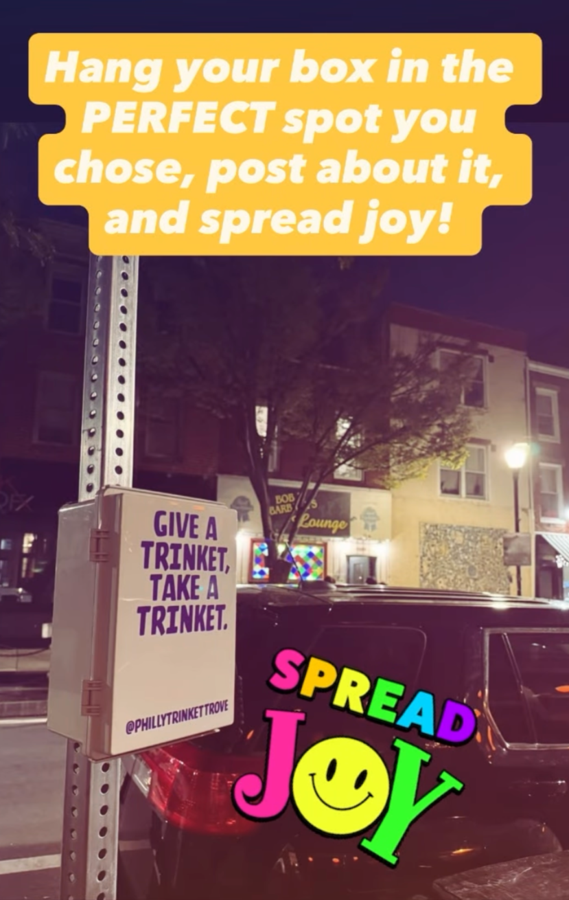 How to make a trinket swap box — Worldwide Sidewalk Joy