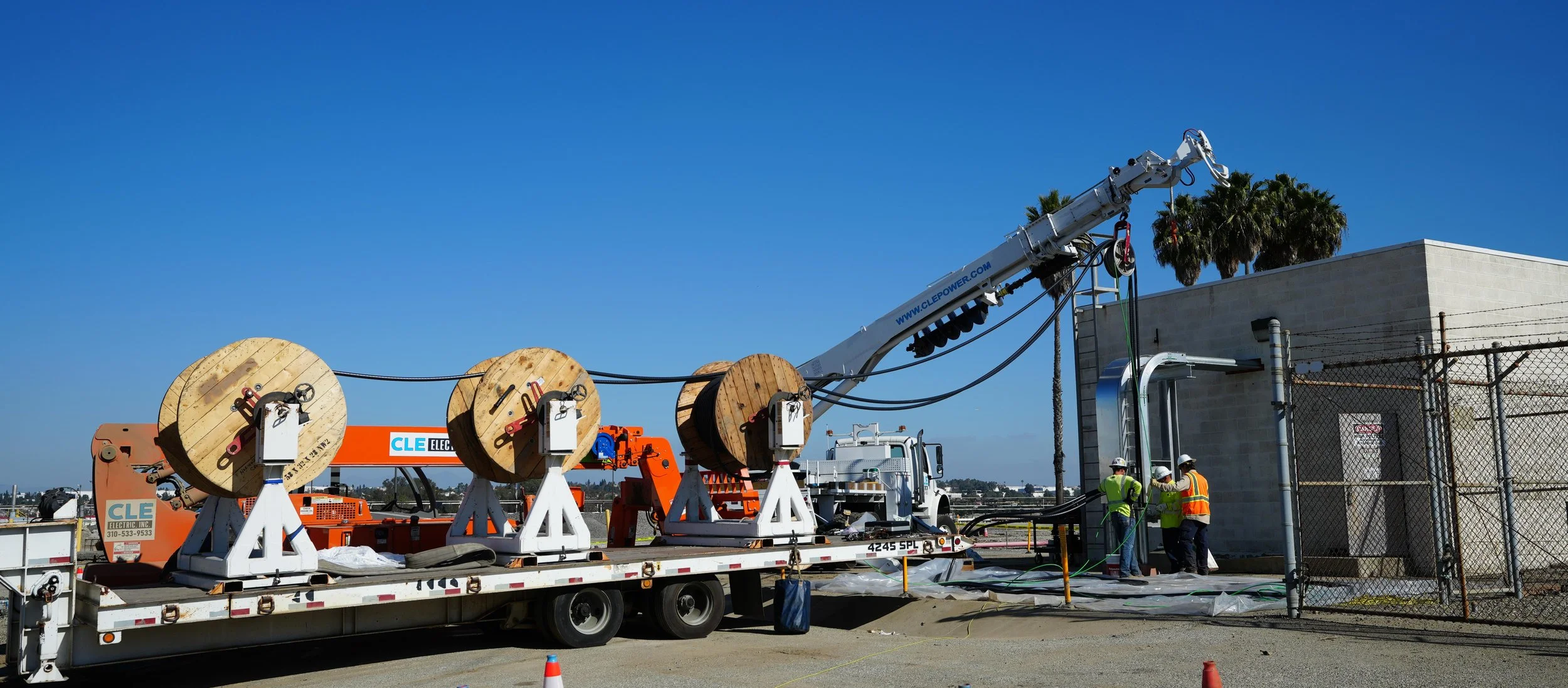 High Voltage/Line Work — CLE Electric, Inc