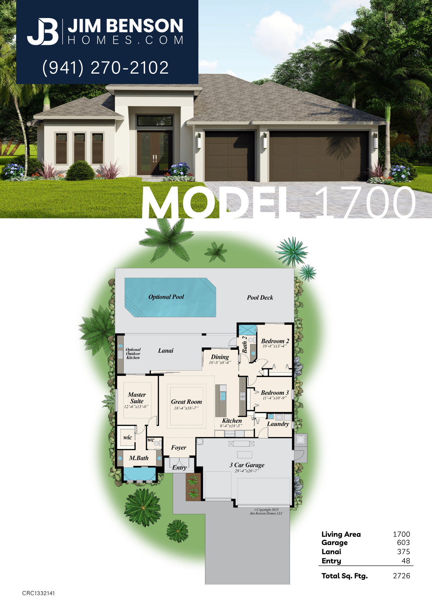 FLOOR PLANS — Jim Benson Homes