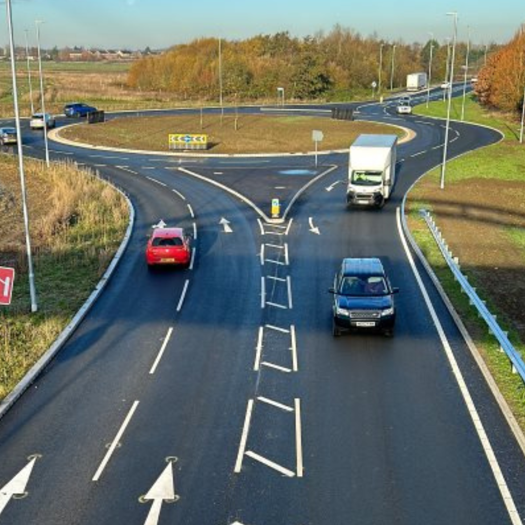 A602 Roundabout Reconstruction project - Site Engineering Project Case ...