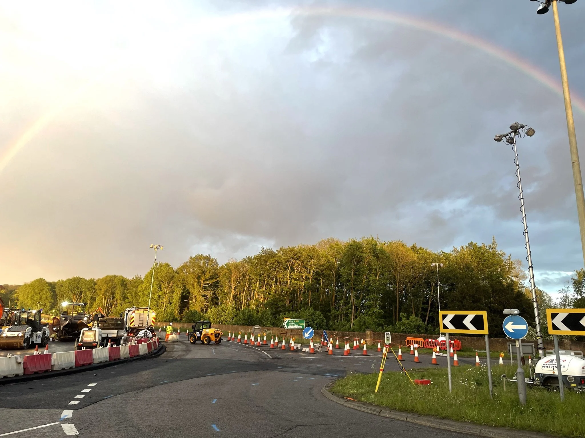 A602 Roundabout Reconstruction project - Site Engineering Project Case ...