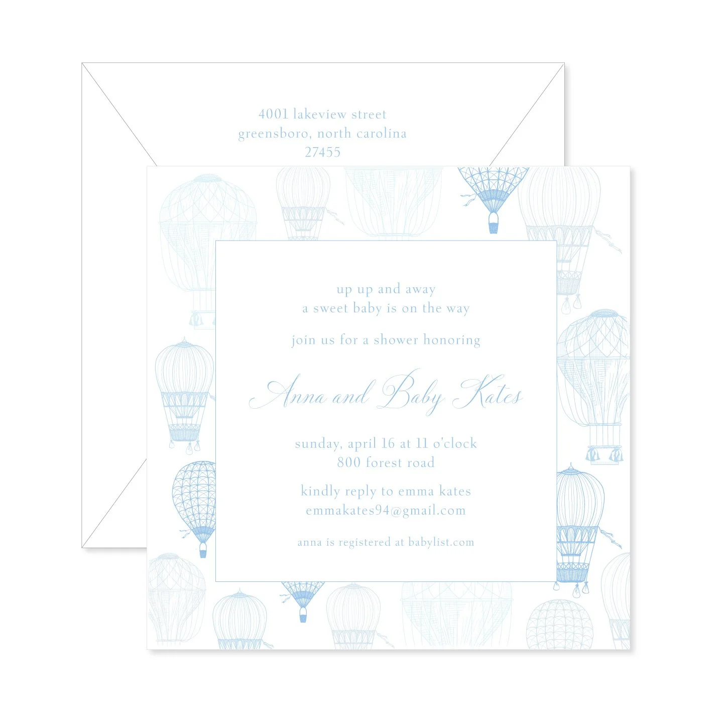 Madeline Invitation — Surcie
