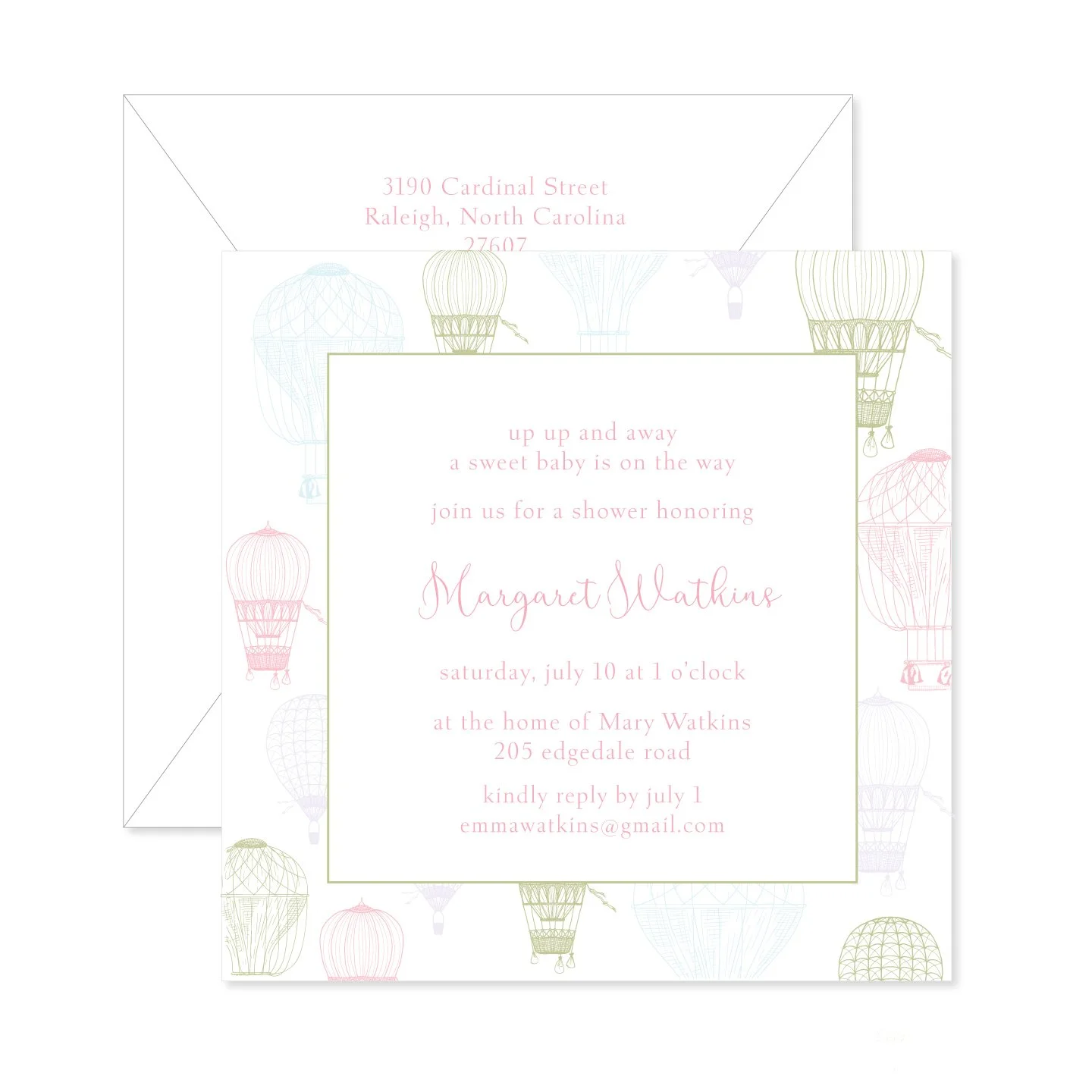 Carly Invitation — Surcie