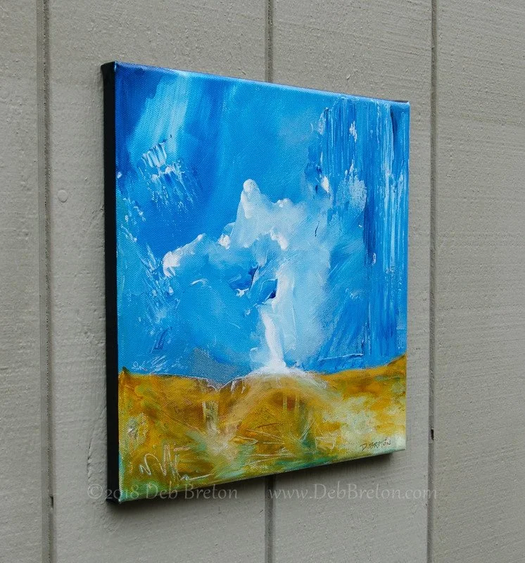 Deb Breton Studio - Famous portraits + abstract paintings and prints