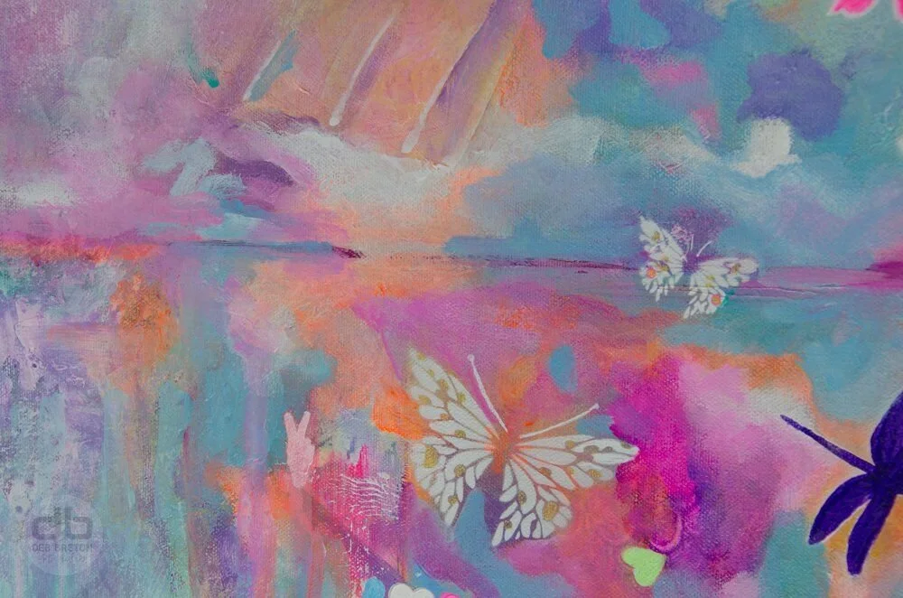 Deb Breton Studio - Famous portraits + abstract paintings and prints